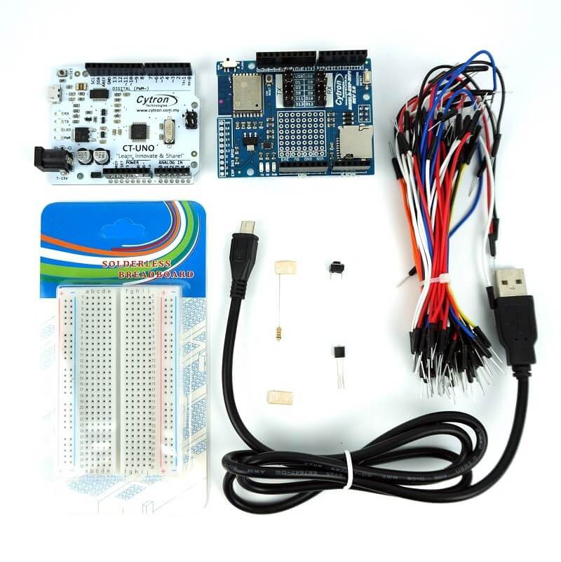 Cytron Uno Arduino Compatible Iot Wifi Kit Temperature